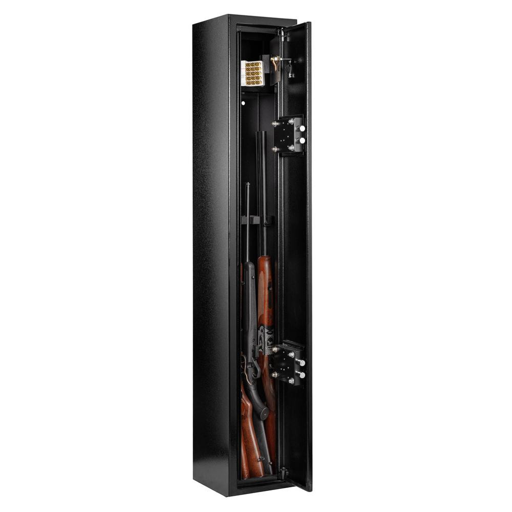 WALDBERG First 5 Long Gun Safe | Double Lock & 8 Bolts | Toutpourlahutte