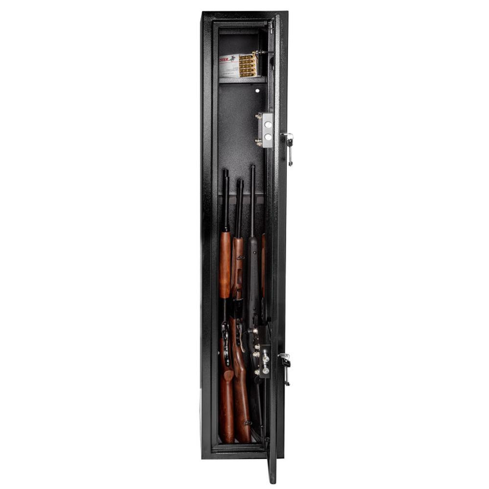WALDBERG First 5 Long Gun Safe | Double Lock & 8 Bolts | Toutpourlahutte